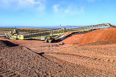 Kimball Equipment - Mobile Heap Leach Conveying System